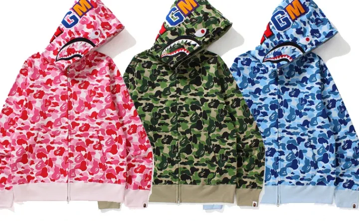 Bape Camo Zip Ups | JoyaGoo Spreadsheet - FashionHunter's Collection