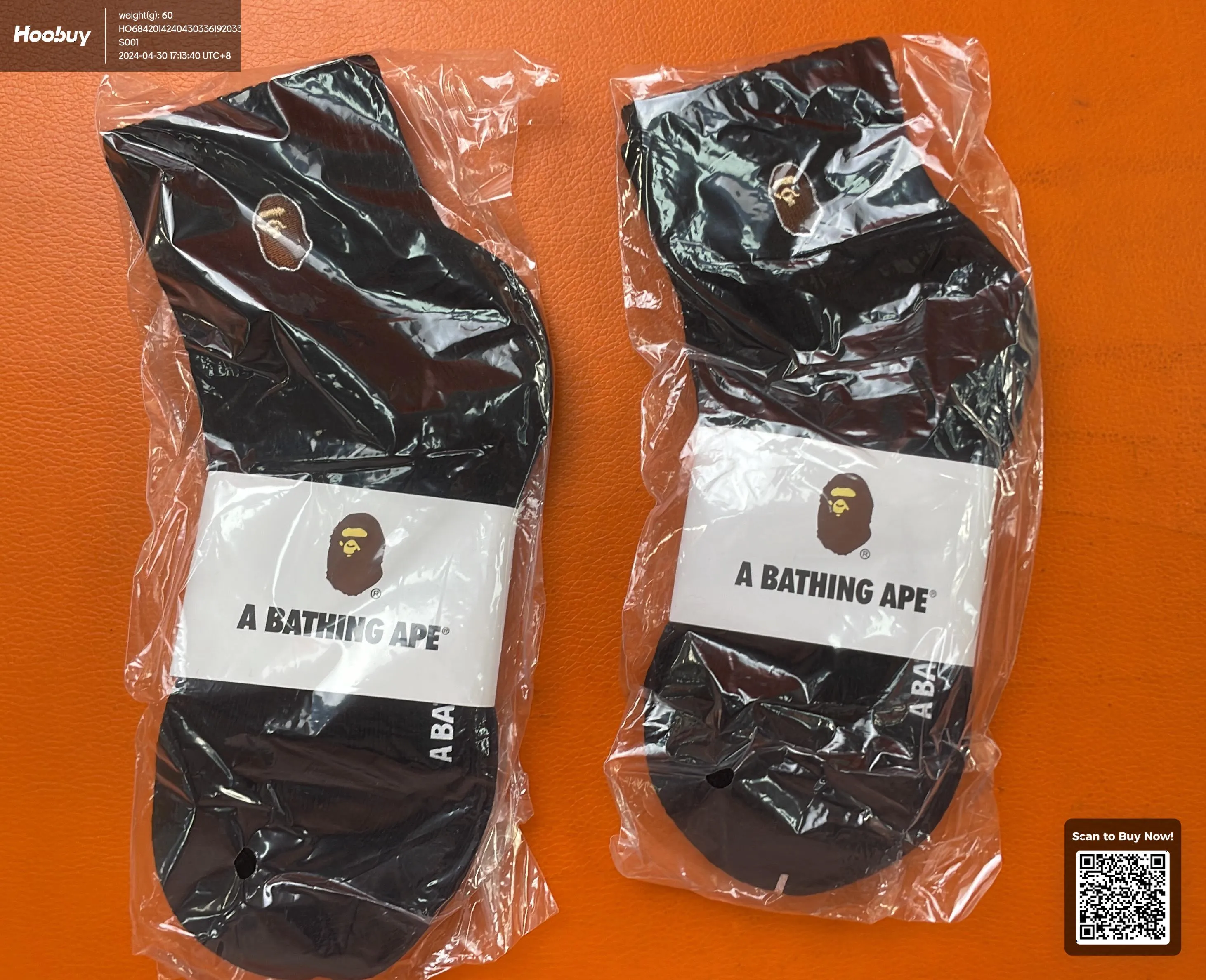 Bape socks | JoyaGoo Spreadsheet - FashionHunter's Collection